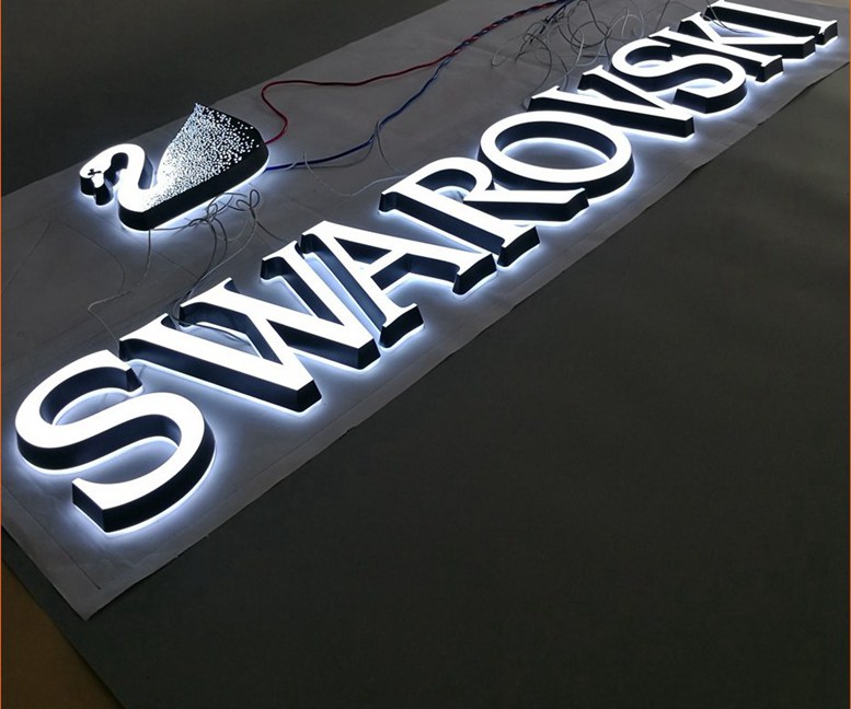 Frontlit letters | Vzom Signs - LED Illuminated Signs & Letters